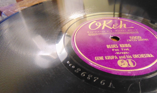 78RPM Okeh Gene Krupa - Blues Krieg /v Irene Daye - Yes, My Darling ...