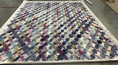 CREAM / MAGENTA 9'-0" x 12'-0" Back Stain Rug Reduced Price 1172678236 ...