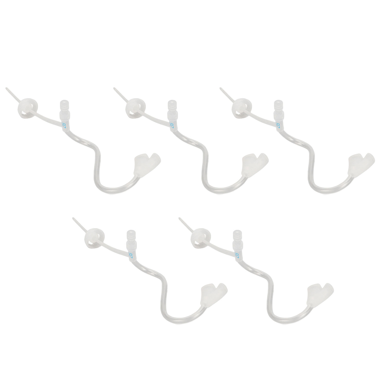 (Left Ear 2BL)5x BTE Sound Aid Replacement Slim Tubes 2B Size Sound ECA ...