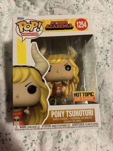 🐀Funko Pop! #1254 Animation My Hero Academia Pony Tsunotori Class 1B ...