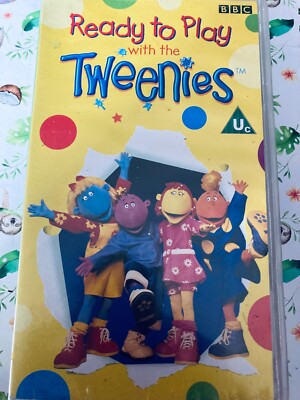 Ready To Play With The Tweenies VHS Video Childrens BBC Bella Fizz Milo ...