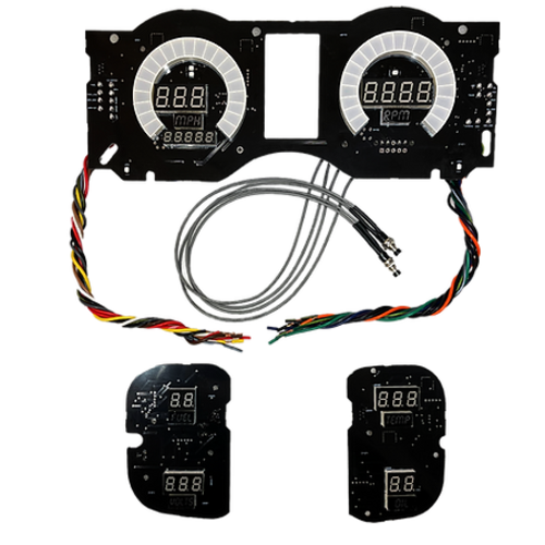 1970-1981 Camaro LED Digital Direct Fit Replacement Gauge Cluster ...