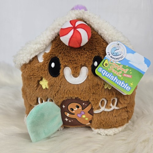 Squishable Comfort Food Mini Gingerbread House Christmas Toy Plush 8 ...
