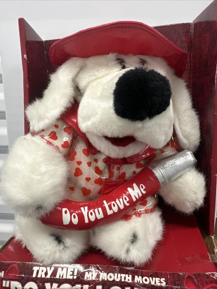 Dan Dee Dog Plush Animated Sings "Do You Love Me" | eBay