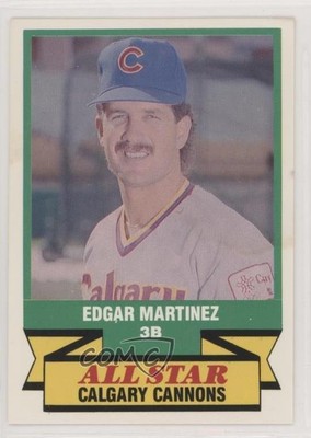 1989 CMC AAA All-Stars/Future Stars Edgar Martinez #34 HOF 3v8 | eBay