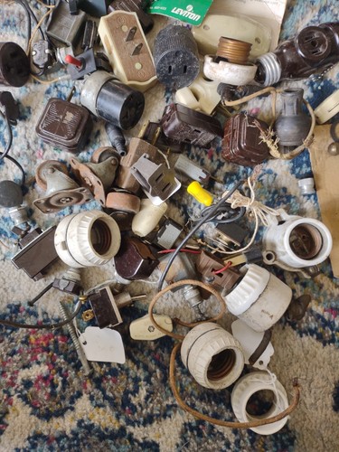 Lot Of Various Vintage Electrical Components | eBay