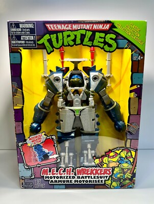 TMNT MECH WREKKERS Leonardo Classic Teenage Mutant Ninja Turtles ...