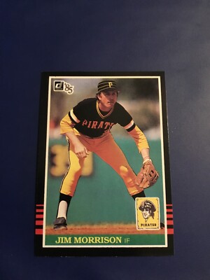 1985 Donruss # 532 JIM MORRISON Pittsburgh Pirates Great Baseball Card ...