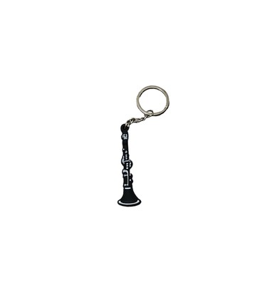 Retro Musical Instrument Clarinet Black PVC Keychain | eBay