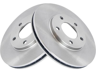 TRQ 17TR71G Front Brake Rotor Set Fits 1991-2000 Dodge Caravan | eBay