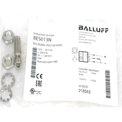 BALLUFF BES M08EC-PSC15B-S49G（BES013N）Inductive Standard Sensors PNP ...