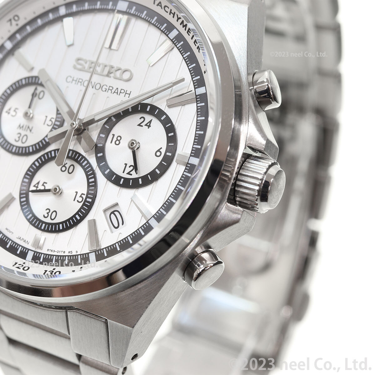 SEIKO Seiko Selection S Series SBTR031 Silver Chronograph Mens Watch New in Box | eBay