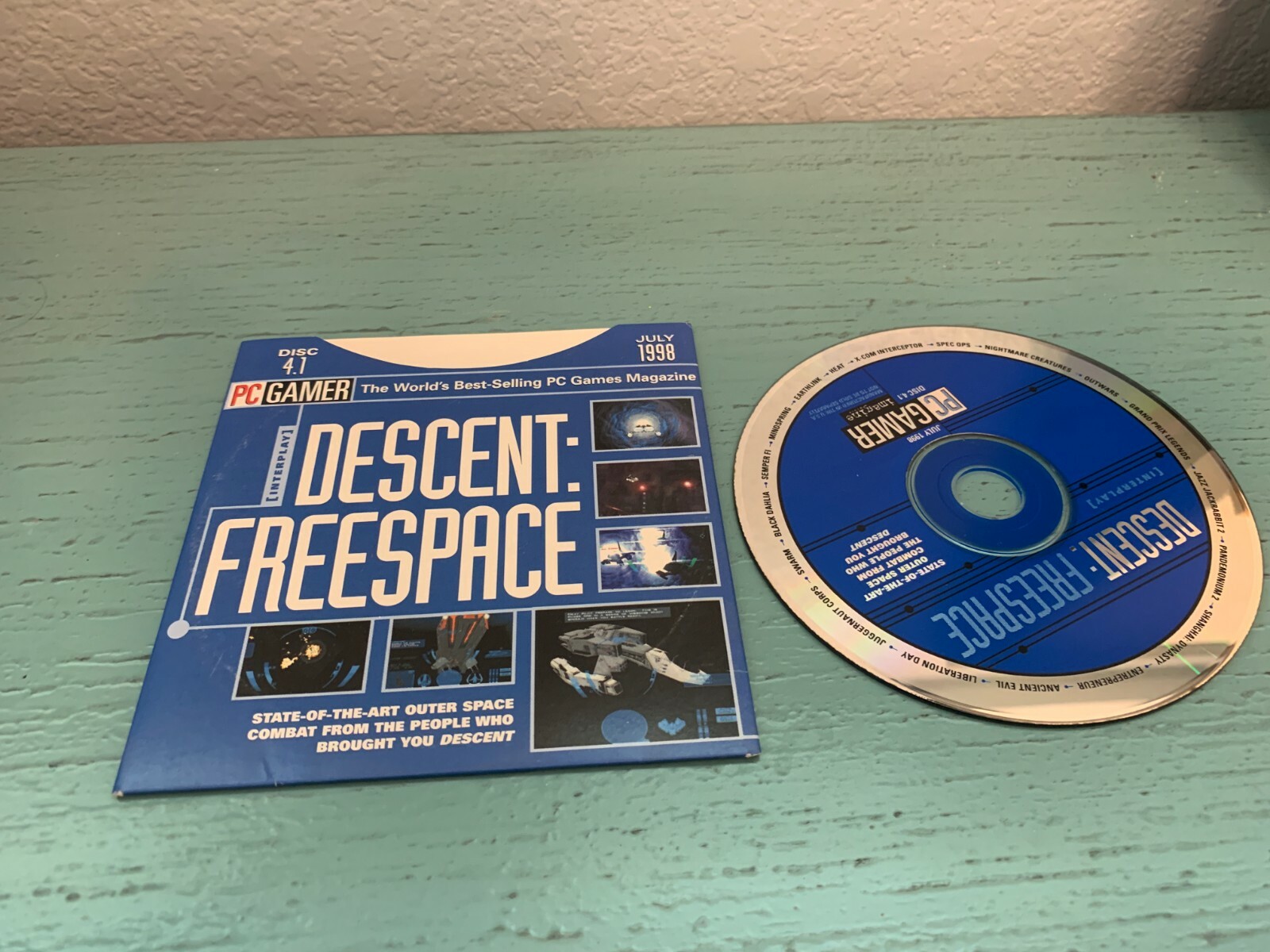 PC Gamer Vintage Demo CD 4.1 July 1998 - Demos of Descent: Freespace ...