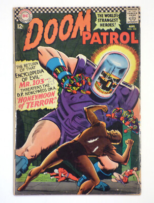 1966 DC Comics DOOM PATROL #105 Mr. 103 Mento Elasti-Girl!! | eBay