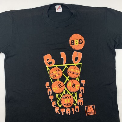 VTG 90s Jack The Rapper 1991 Family Affair Block Party T-Shirt 2XL BBD ...