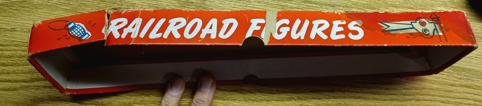 Vintage Lincoln Logs Railroaders Metal Figures Set #30 w/ Box – Lionel ...