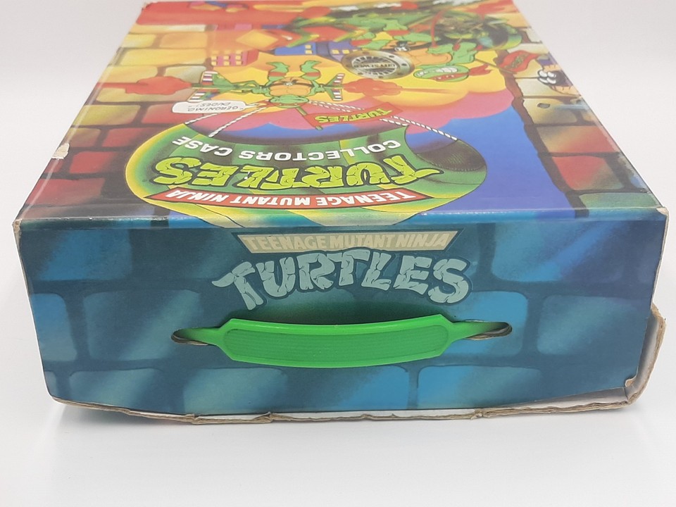 Vintage Teenage Mutant Ninja Turtles TMNT Collectors Case 1990 + Insert ...