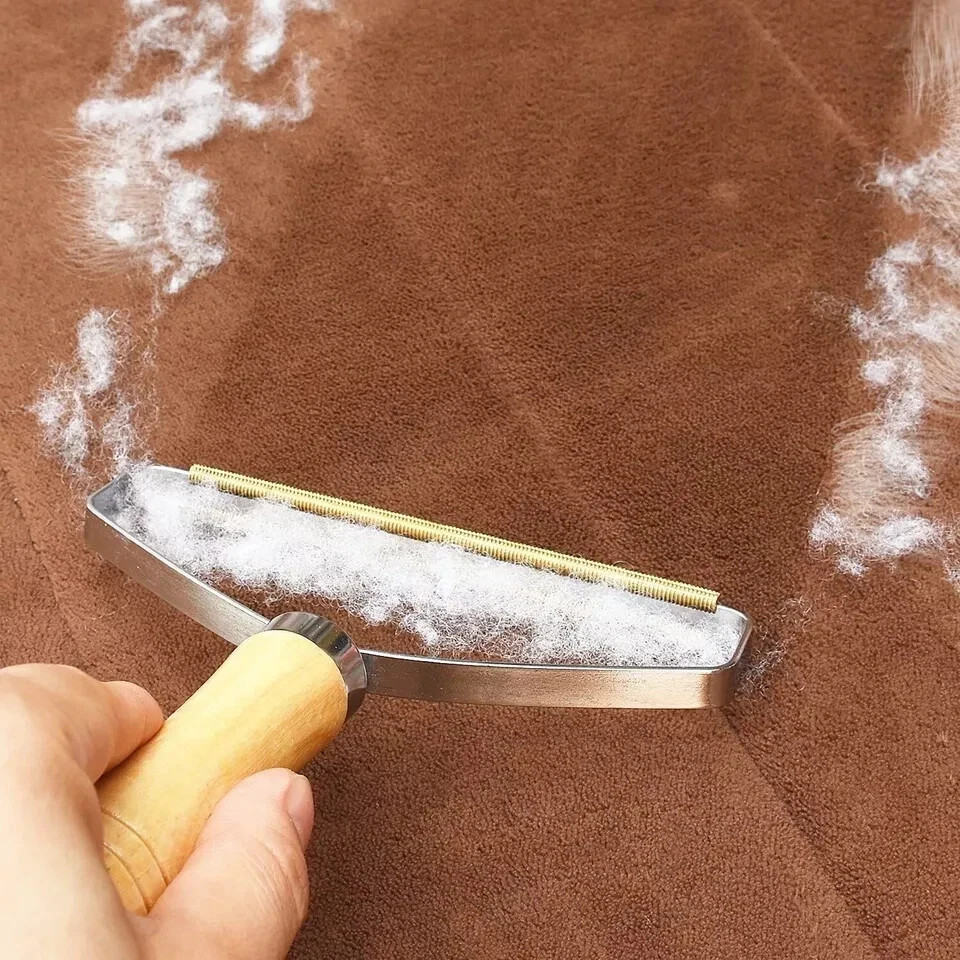 Portable Lint Remover Pet Fur Clothes Fuzz Shaver Jumper Trimmer Roller ...