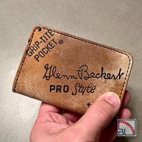 Wilson Glenn Beckert Leather Baseball Glove Wallet | eBay