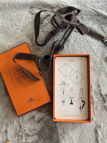 Hermes Cartes A Nouer Knotting Cards No. 3 Orange Box Accessory ...