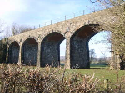 Photo 6x4 Keer Viaduct Capernwray Large railway viaduct for a small ...
