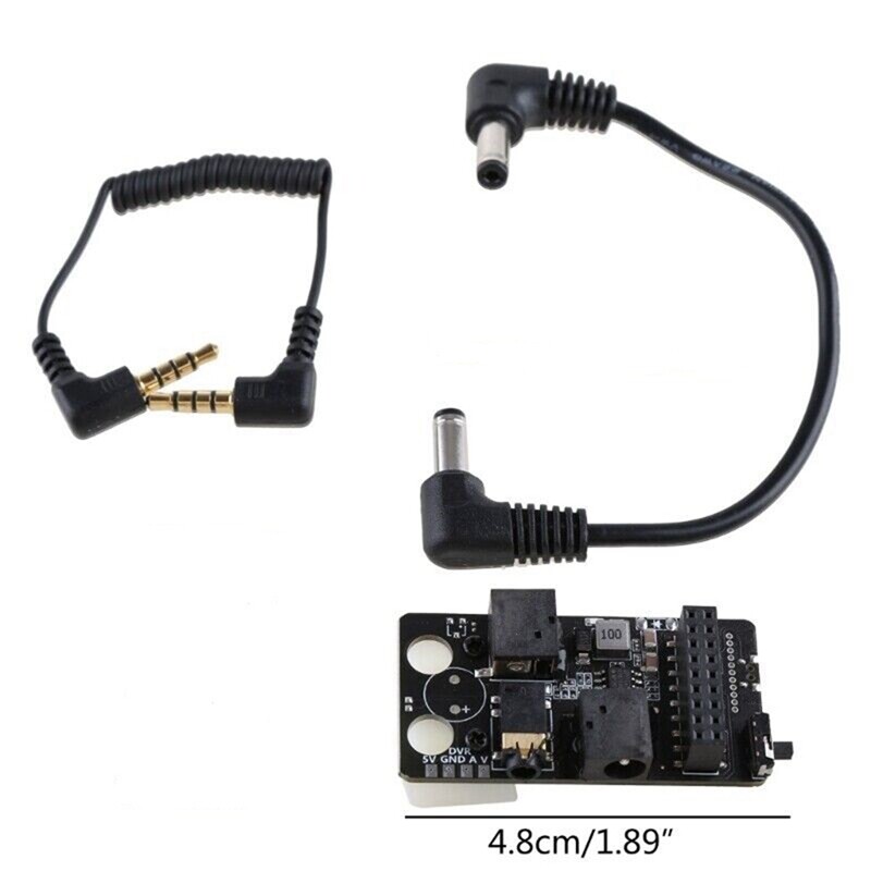 2X(5.8G RX PORT 3.0 Digital FPV Goggles Analog Receiver Board Adapter ...