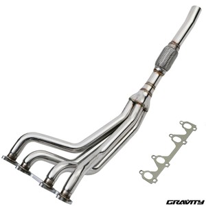 STAINLESS SPORT 4-1 EXHAUST MANIFOLD FOR VOLKSWAGEN VW GOLF MK2 1.8 8V ...