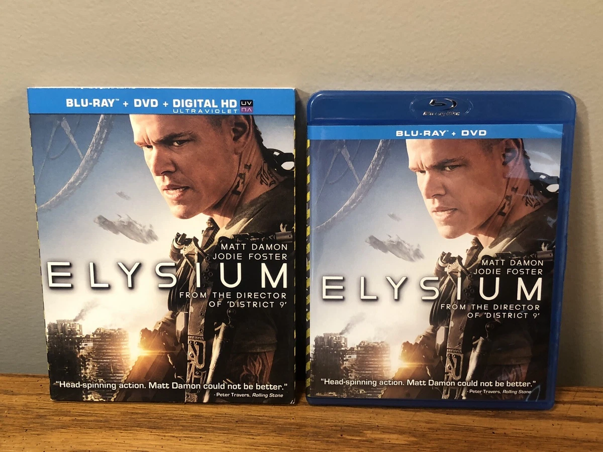 Elysium Blu Ray Cover