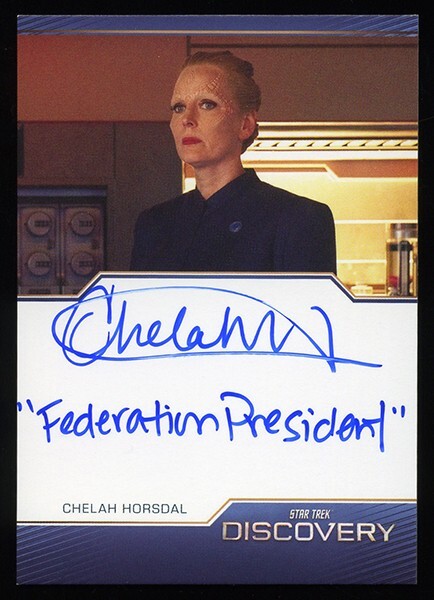 Star Trek Discovery S4 - Chelah Horsdal as Laira Rillak Autograph Card ...