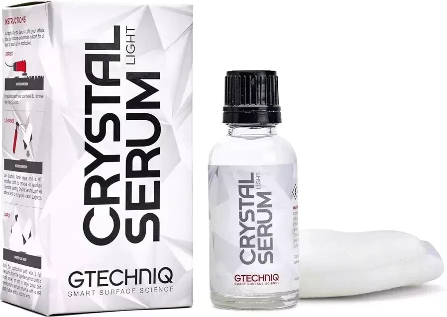 (30ml) Gtechniq Crystal Serum Light High Quality Deep Gloss Ceramic ...