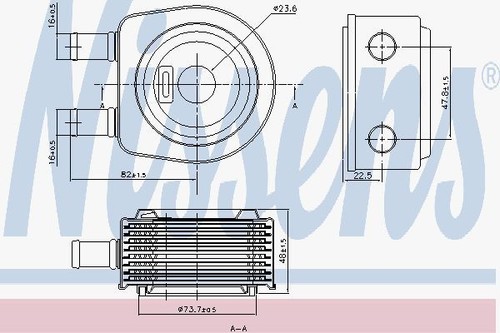 REFRIGERADOR ACEITE VOLVO FH 12 16 TRUCK - REF: 20412972 / 1676178 ...