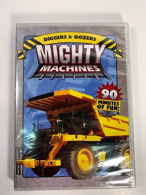 Mighty Machines: Diggers & Dozers (DVD, 2006) Brand New, Factory Sealed ...