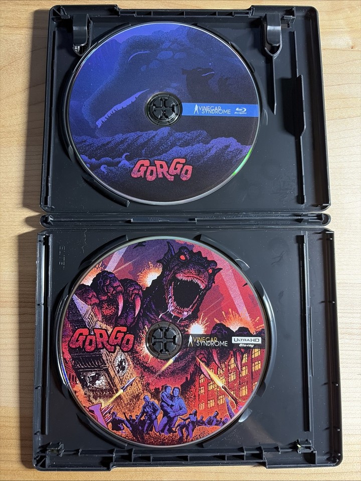 Gorgo Vinegar Syndrome 4K Ultra HD UHD Blu Ray 1961 w Poster ...