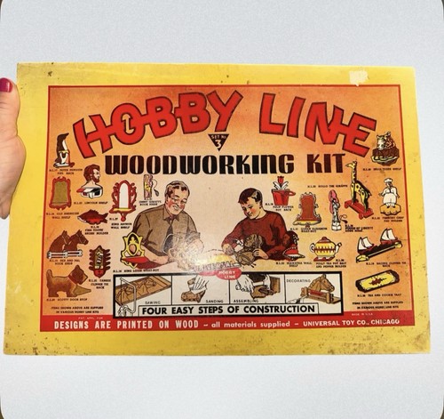 Vintage Hobby Line Woodworking Kit Craft Hobby | eBay