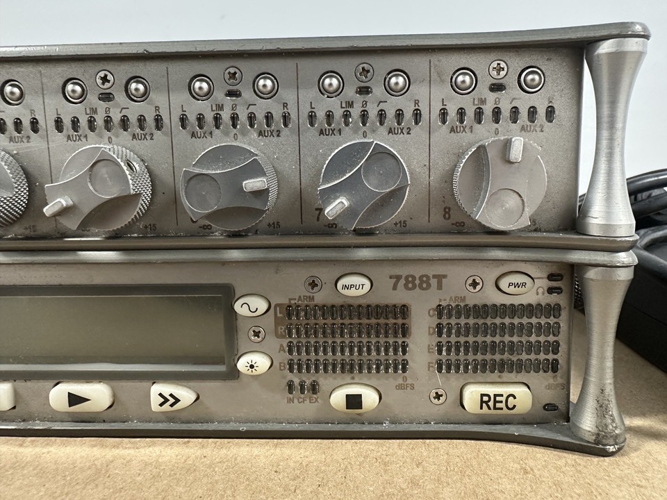 Sound Devices 788T 8-Track Audio Recorder w/CL-8 Controller w/PS - # C ...