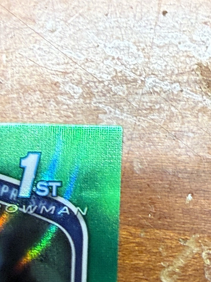 Ethan Frey 2025 1st Bowman Draft Green Lava Refractor Auto /99 Houston ...