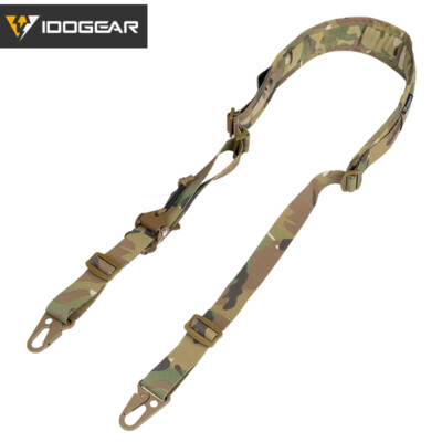 IDOGEAR Tactical Rifle Sling Ferro Style Slingster 2 Point Quick Pull ...
