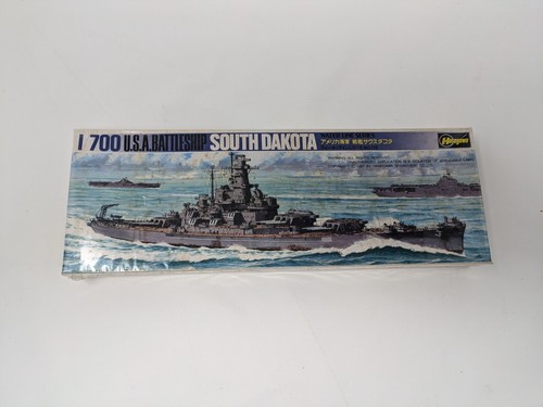 Vintage Hasegawa U.S.A. Battleship SOUTH DAKOTA Model Kit No.119 | eBay