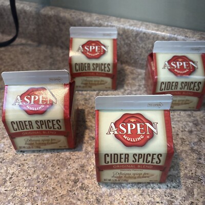 Aspen Mulling Cider Spice - Original Spice Blend - 5.65 Oz, Pack of 4 ...