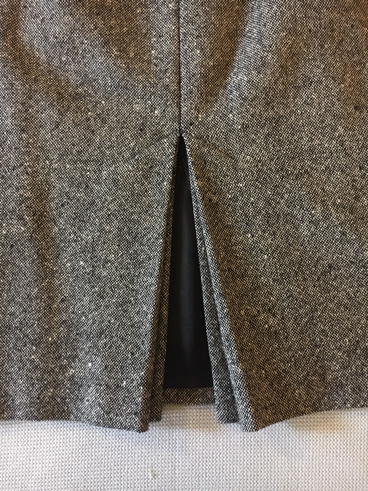 Vintage Alexon, Black White-UK Made Tweed Jacket & Skirt Suit. Size 12/ ...