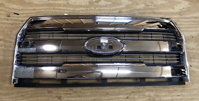 2015 2016 2017 Ford F-150 Lariat Chrome Front Grill OEM FL3Z-8200-HA | eBay