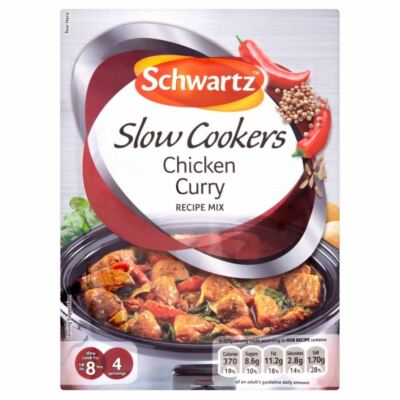 Schwartz Slow Cooker Chicken Curry Recipe Mix (33g) | eBay UK