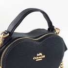 COACH Heart Crossbody shoulder 2WAY Bag black CE652 outlet products New ...