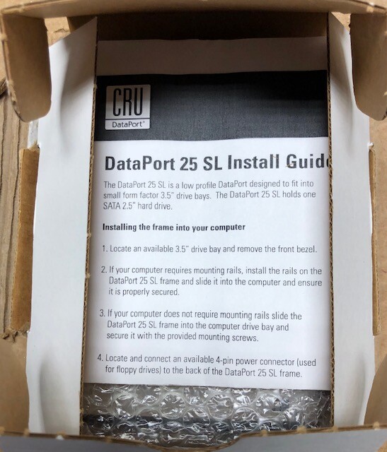 CRU-DATAPORT 8600-6402-5500 CRU Drive Enclosure Internal - 1 x Total ...