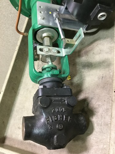 Fisher 667 Actuator with EZ Body and 3590 Electro-Pneumatic Positioner ...