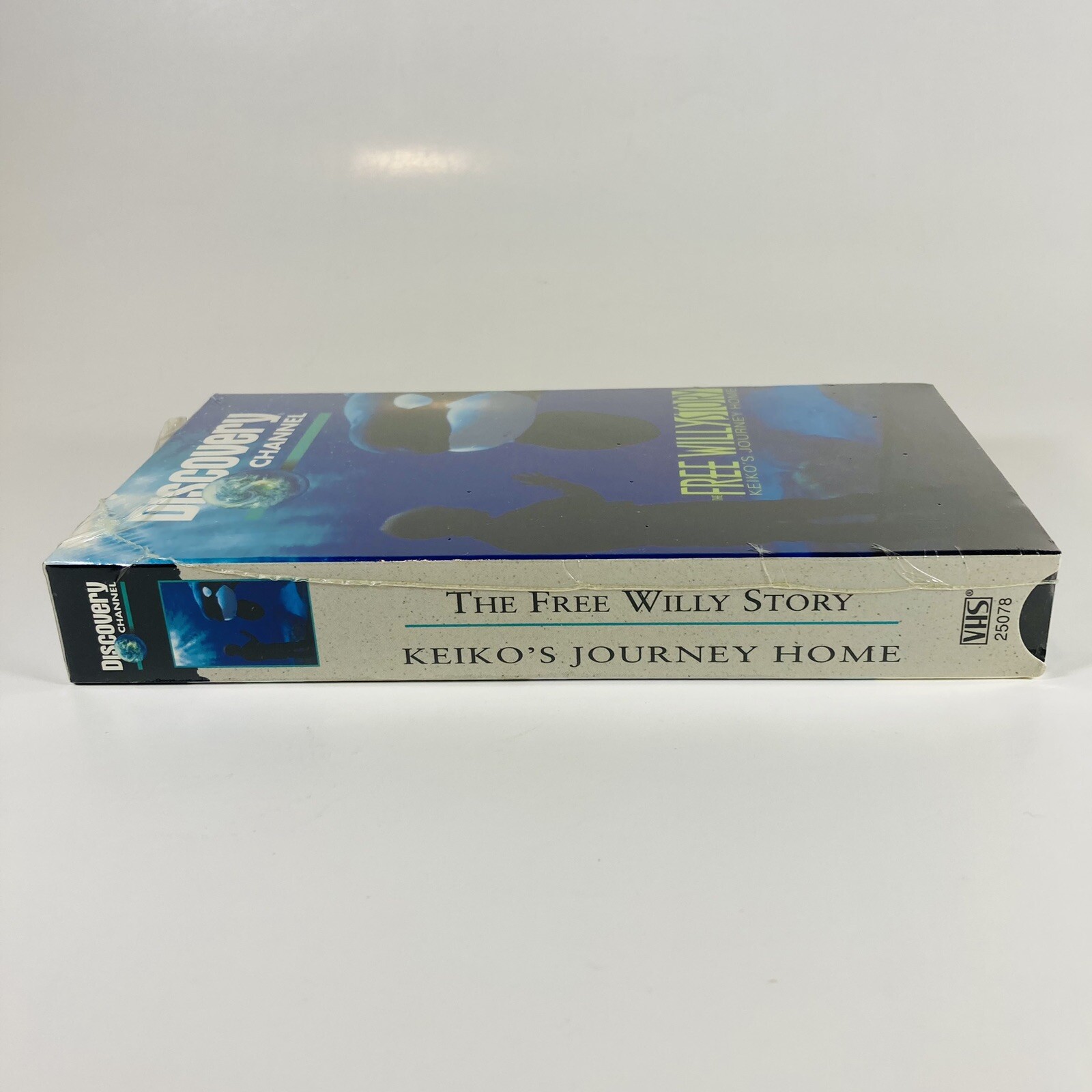 The Free Willy Story KEIKO'S JOURNEY HOME Discovery Channel SEALED VHS ...