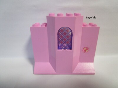 Lego 48490pb02 Panel 3x8x6 Bt Pink + 30046 Belville 7579 Fairy Château ...