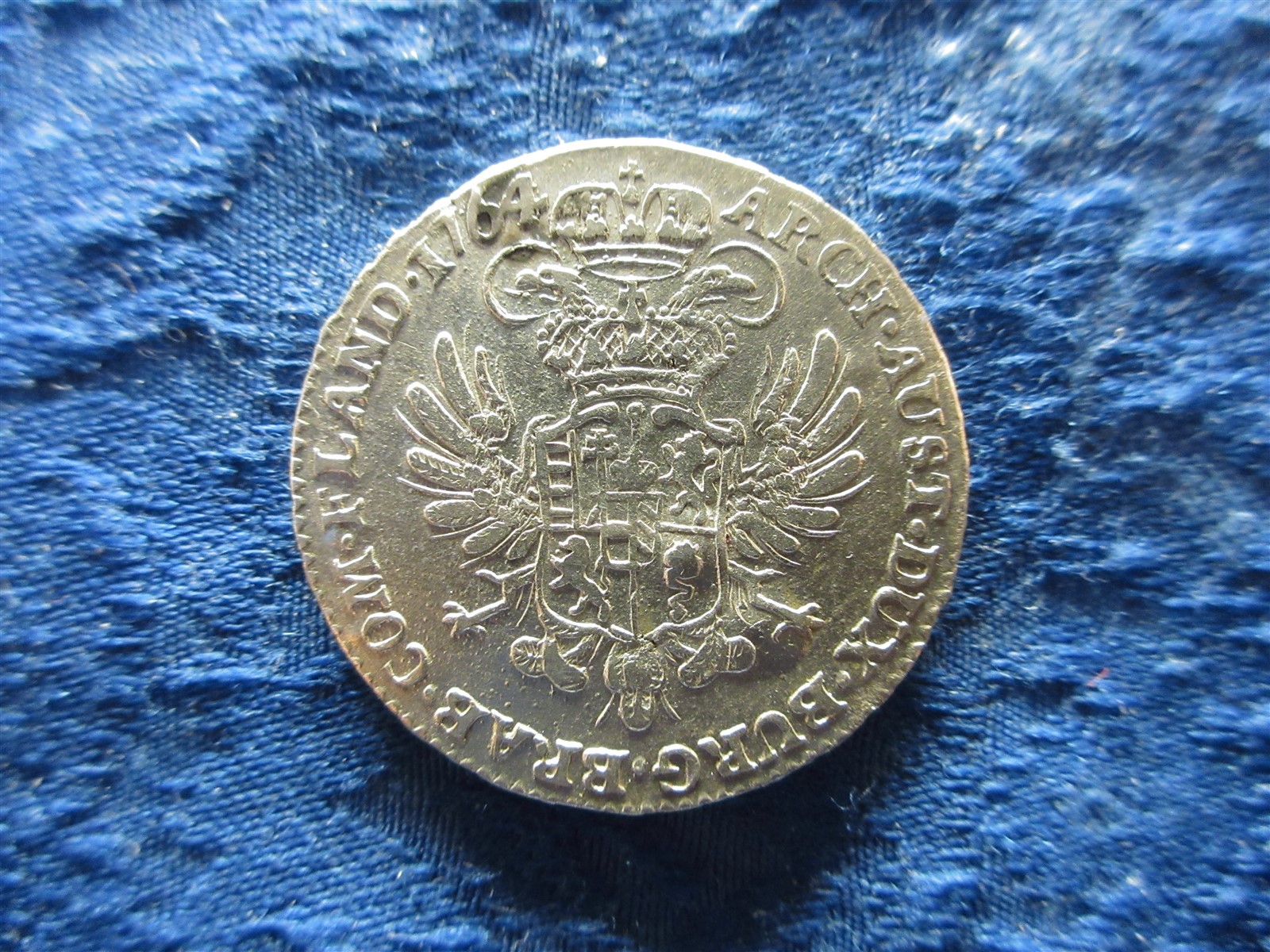 AUSTRIAN NETHERLANDS 1/2 THALER 1764, KM19 cleaned | eBay