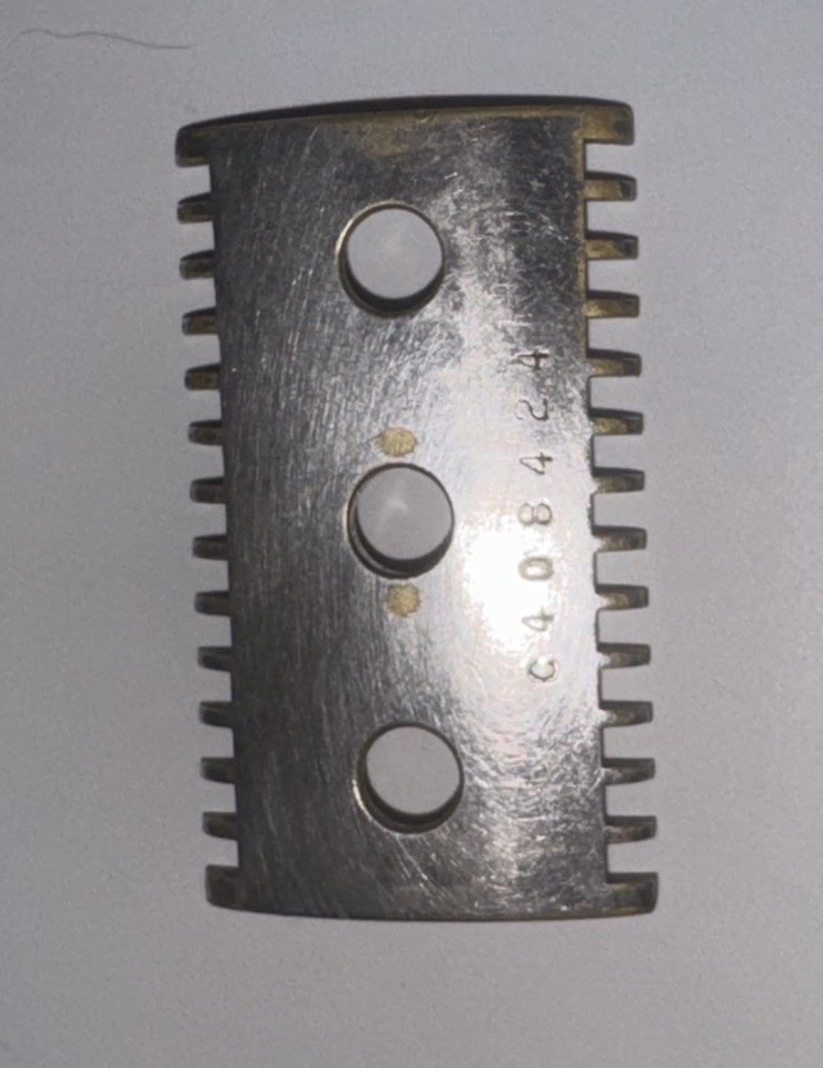 Vintage Gillette Pocket Edition Safety Razor Empire Silver Plate Case ...