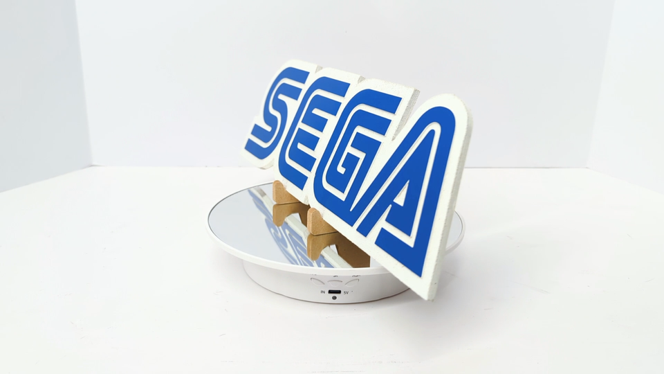 🌀 SEGA Logo Sign – CNC Engraved Wood Wall Art | Retro Gaming Display ...